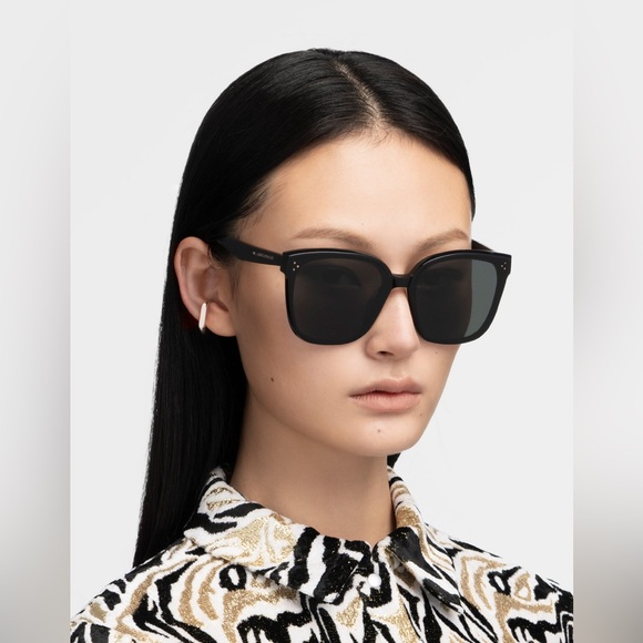 GENTLE MONSTER | Accessories | Gentle Monster Rick Black Sunglasses ...